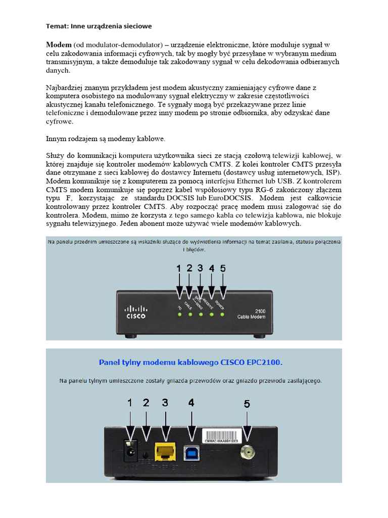 3 TC - 27-04-2020 Urządzenia Techniki Komputerowej - Inne Urządzenia ...