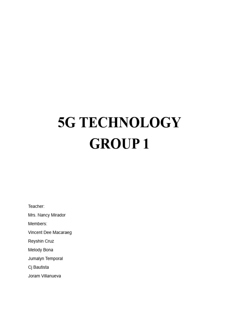 5G-TECHNOLOGY-HARD-COPY | PDF