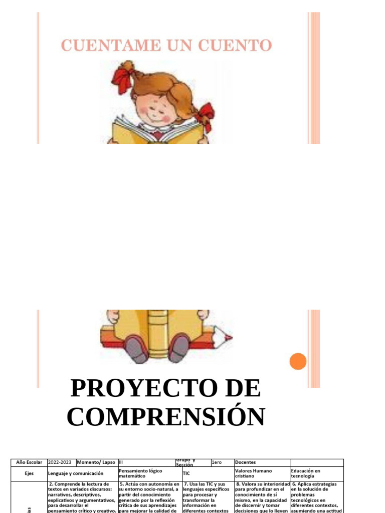 Proyecto | PDF | Fábula