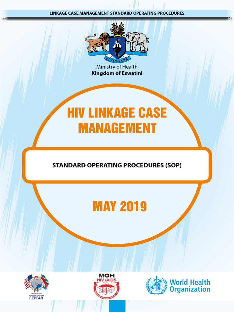 1. Eswatini Linkage Case Management SOP 2019 | PDF | Hiv/Aids | Diagnosis Of Hiv/Aids