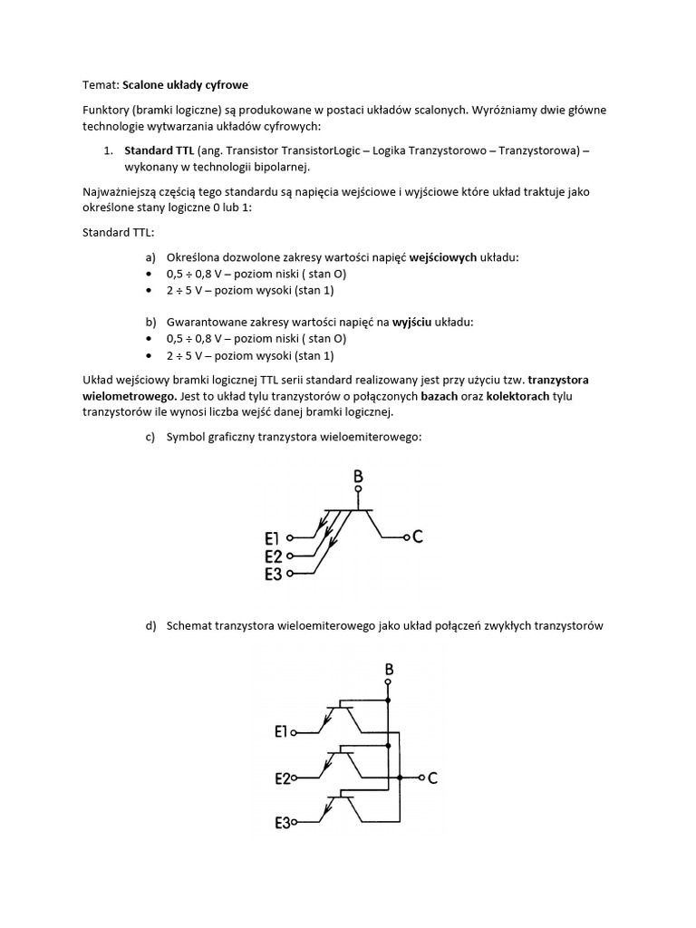 Układy Scalone 2 | PDF