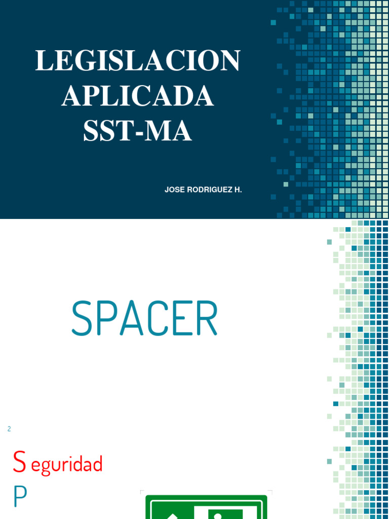 Legislación Aplicada SST-MA 1-2 | PDF | Seguridad y salud ocupacional ...