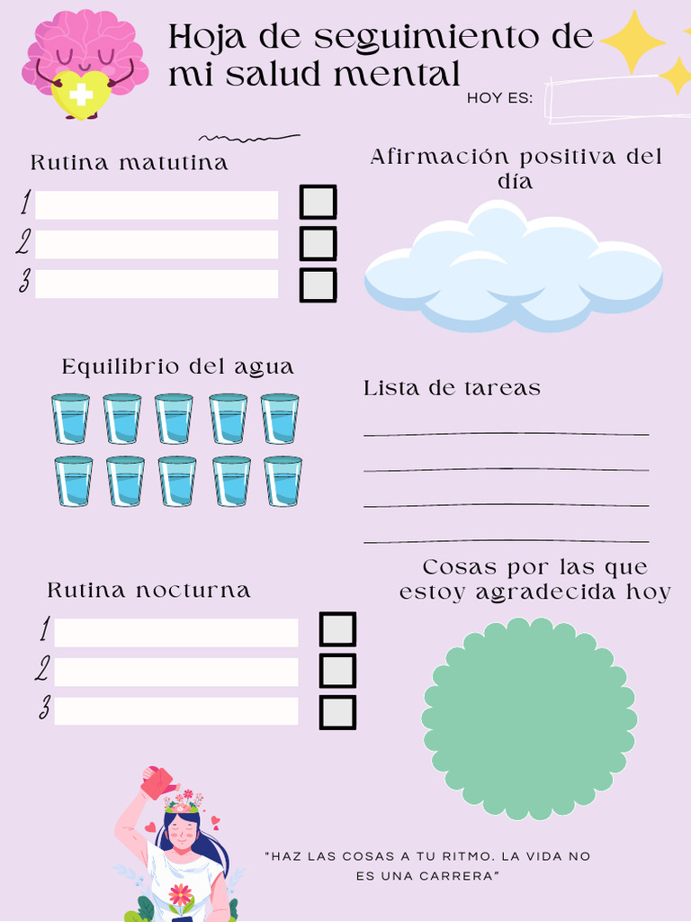 Hoja de Autocuidado | PDF