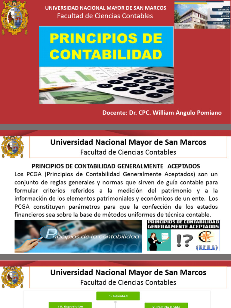 Principios de La Contabilidad | PDF | Contabilidad | Business