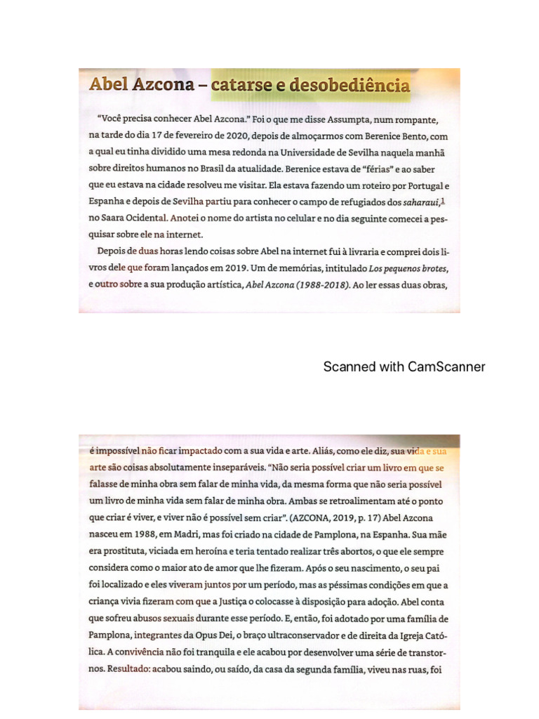 Abel Azcona | PDF