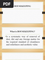 Housekeeping Room Status Codes | PDF