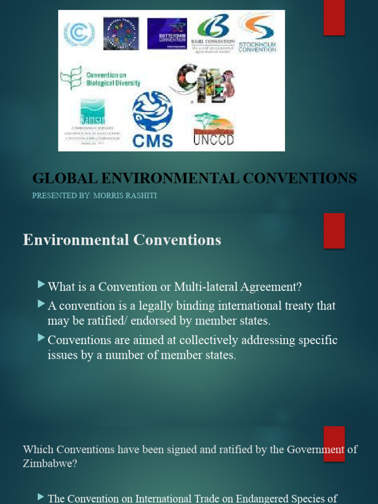 Environmental Conventions | PDF | Cites | Biodiversity