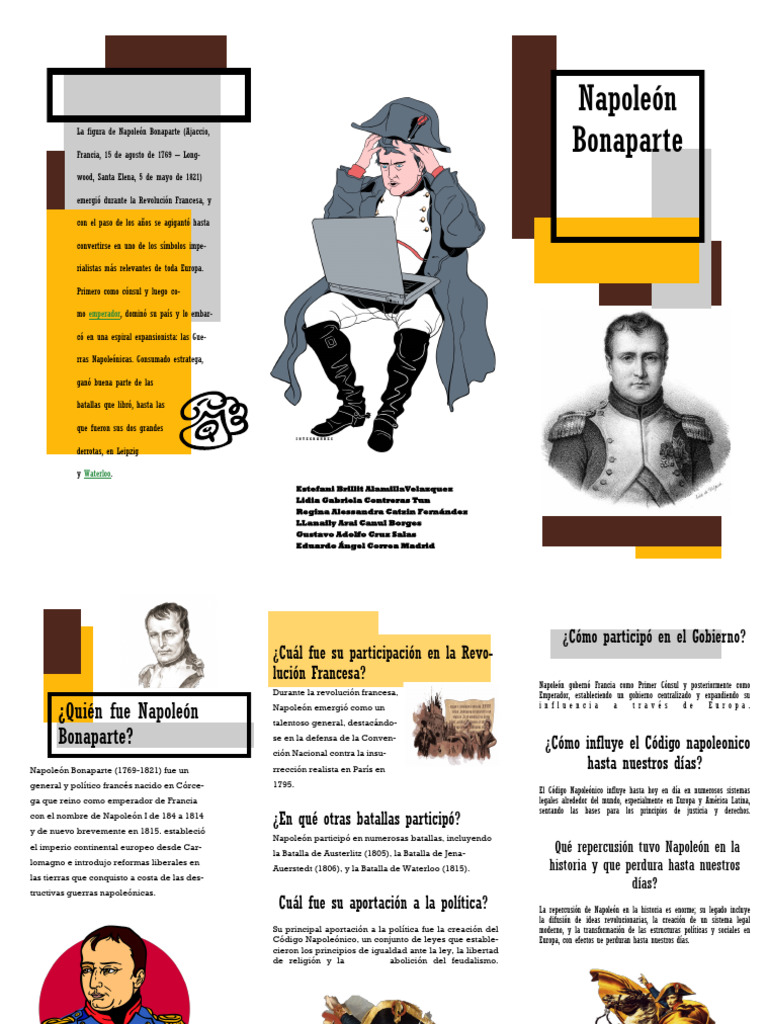 Napoleón Bonaparte | PDF | Napoleón | Primer imperio francés