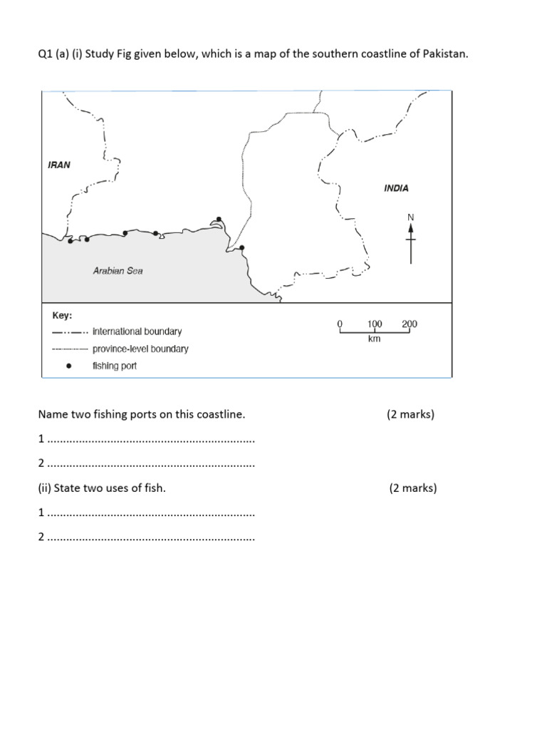 Geography | PDF | Fish | Coast