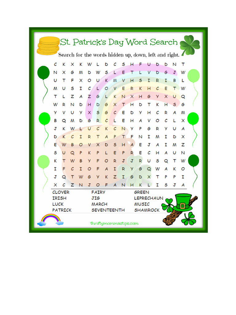 Saint PatrickÂ S Day-24-Imprimir-A-B | PDF