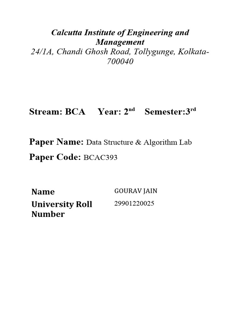 Recursion Assignments for BCA Students | PDF | Algorithms | Theoretical Computer Science