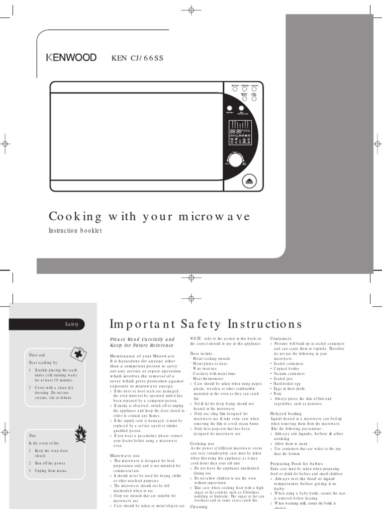 Microwave Safety & Usage Guide | PDF | Oven | Cooking
