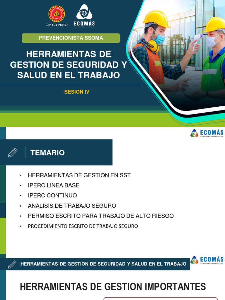 Herramientas de Gestion de SST | Descargar gratis PDF | Riesgo