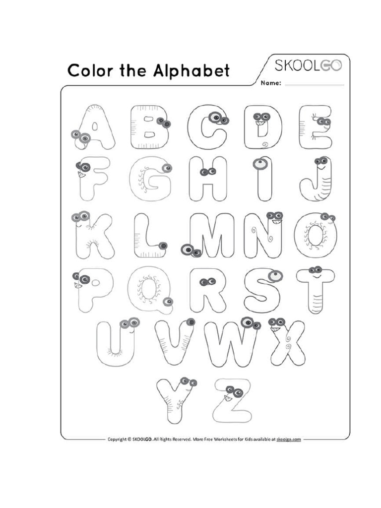 Homework ABC Paint | PDF