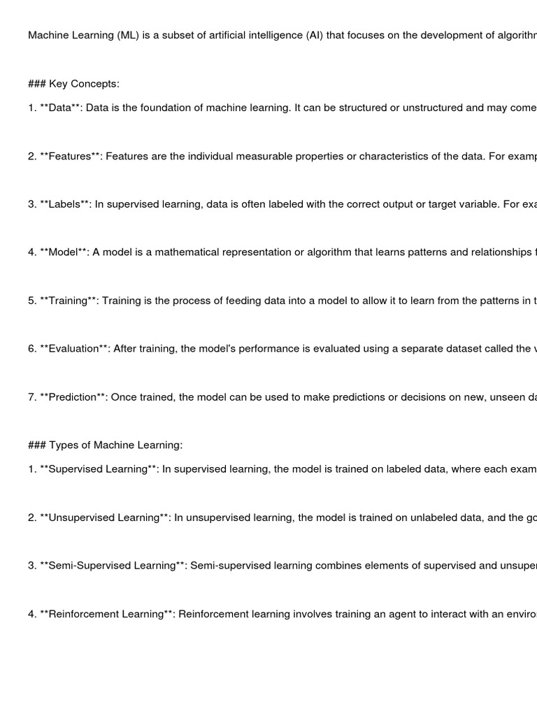 ML | PDF | Machine Learning | Behavior Modification