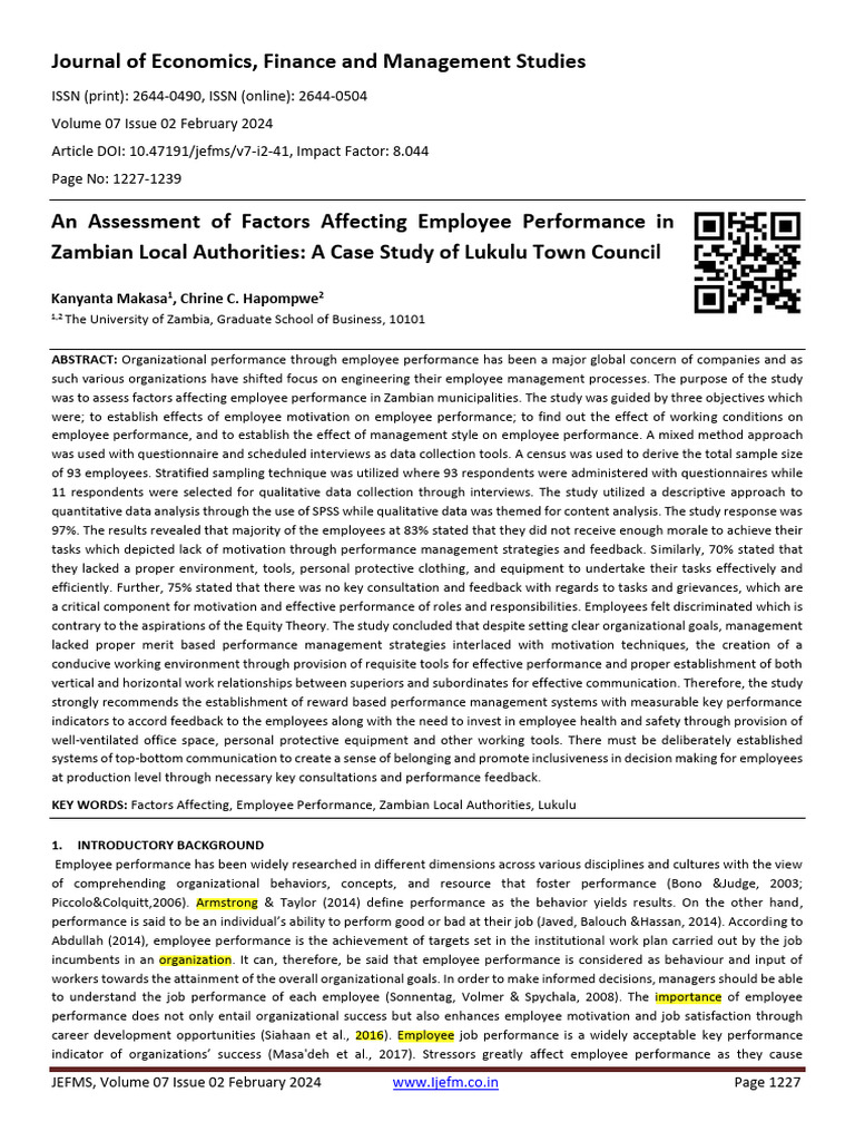 Thesis Pdf Motivation Motivational
