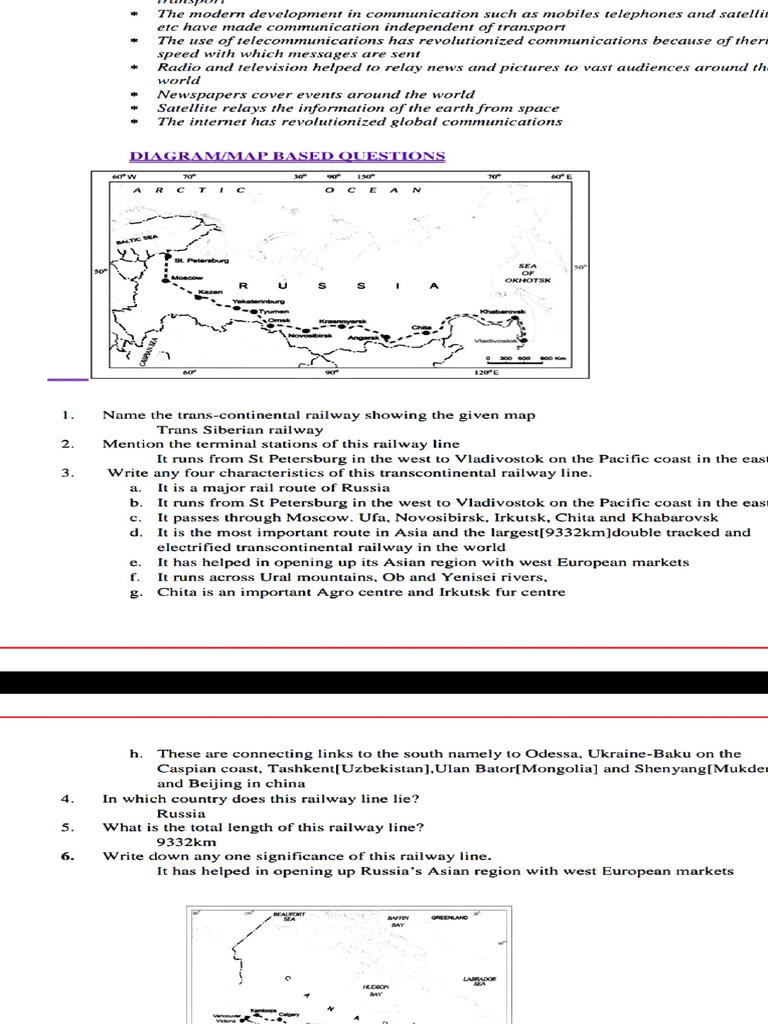 Geo Whole Syllabus Maps | PDF