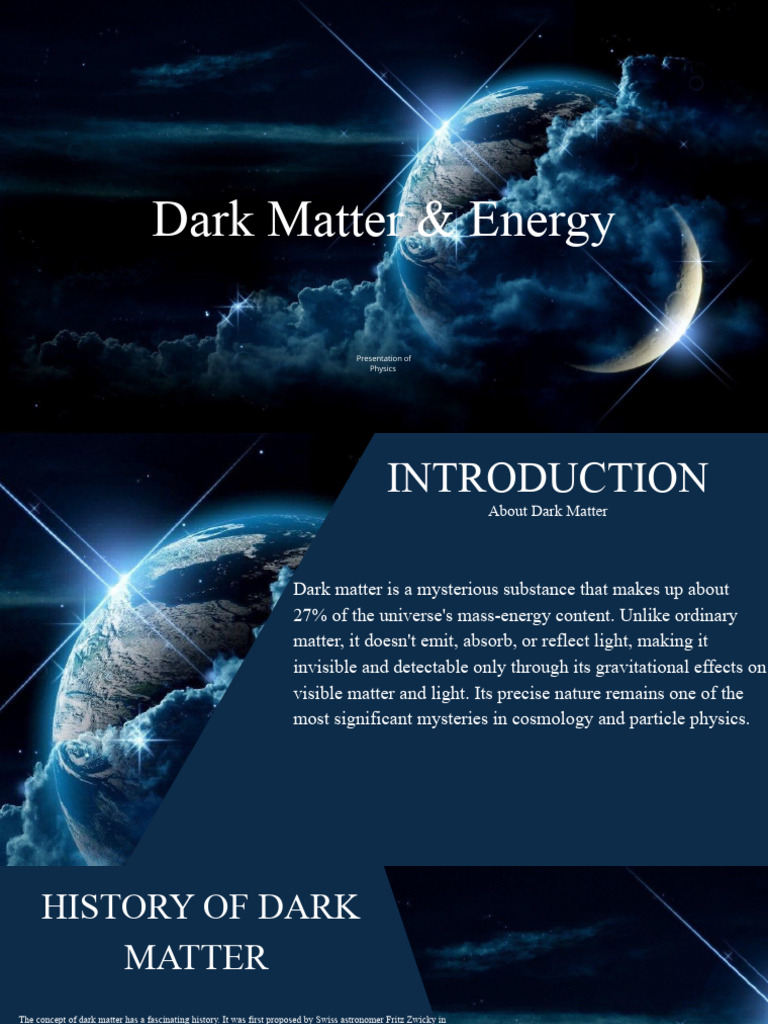 Dark-Matter-And-Energy 20240411 203334 0000 | PDF | Dark Matter ...