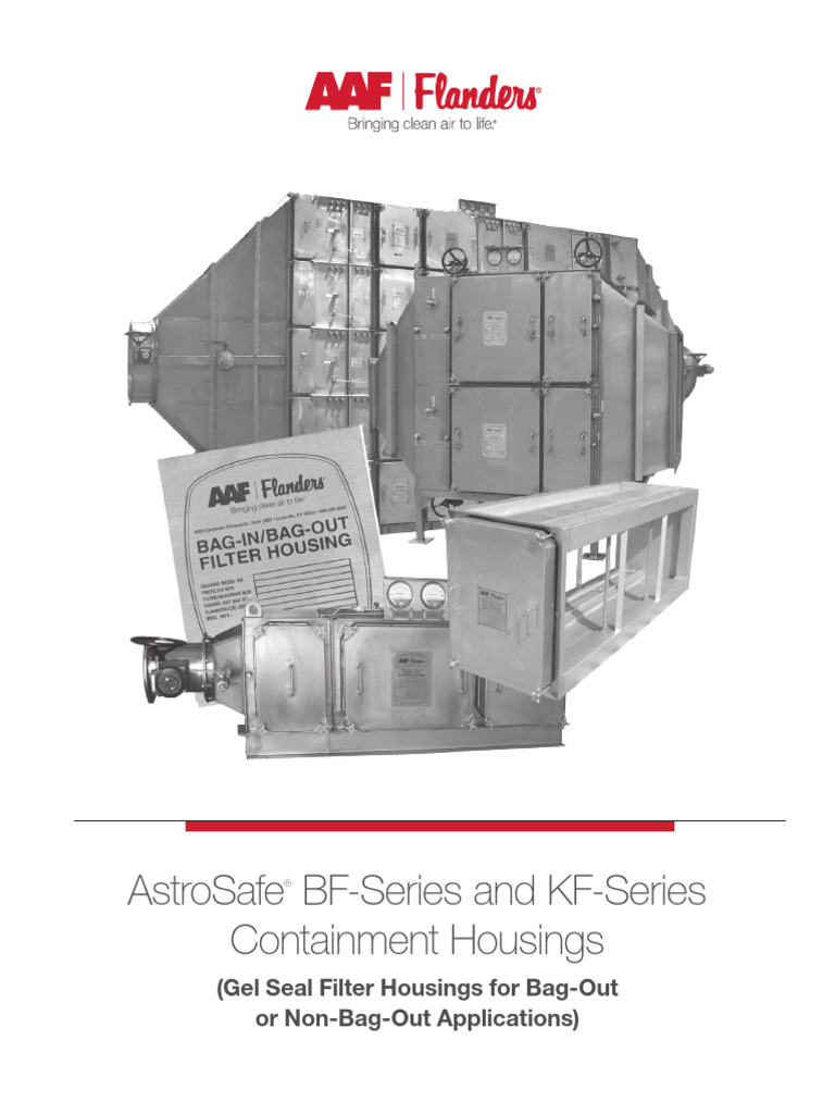 AAF Flanders AstroSafe BF KF Series Housing CSP 3 106 | PDF | Iso 9000 ...