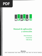 Ficha Tecnica NEPSY II | PDF | Cognición | Ciencia cognitiva