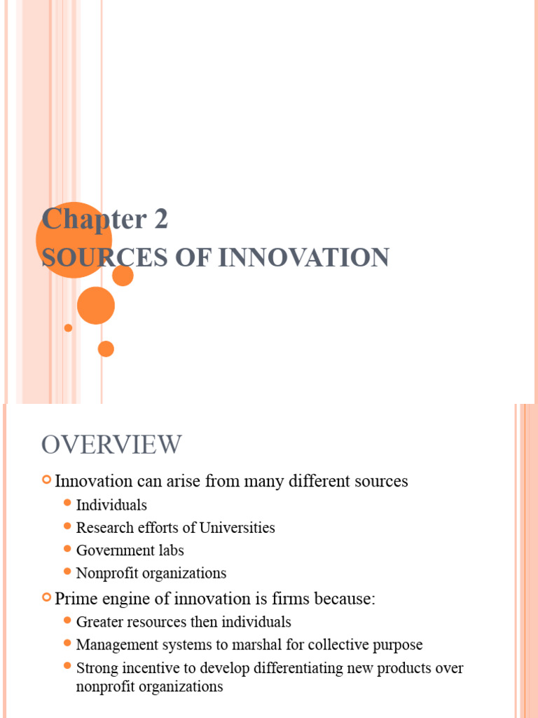 Source of Innovation | PDF | Innovation | Creativity