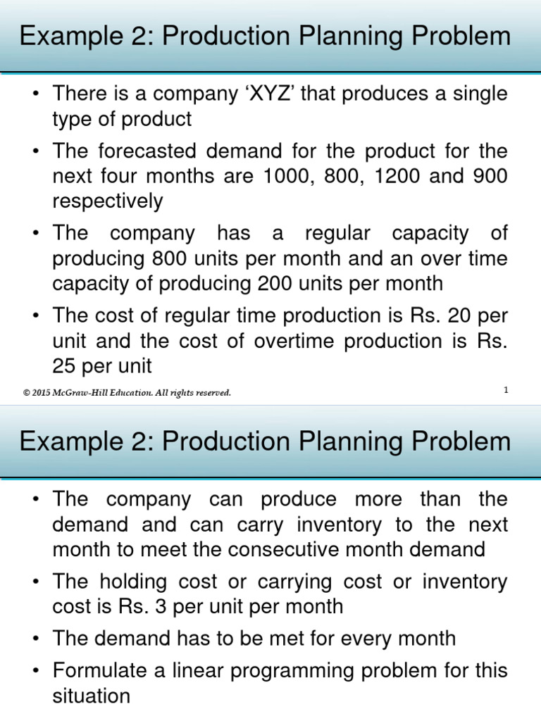 Operations Analytics (Class 21-22) | PDF | Linear Programming | Spreadsheet