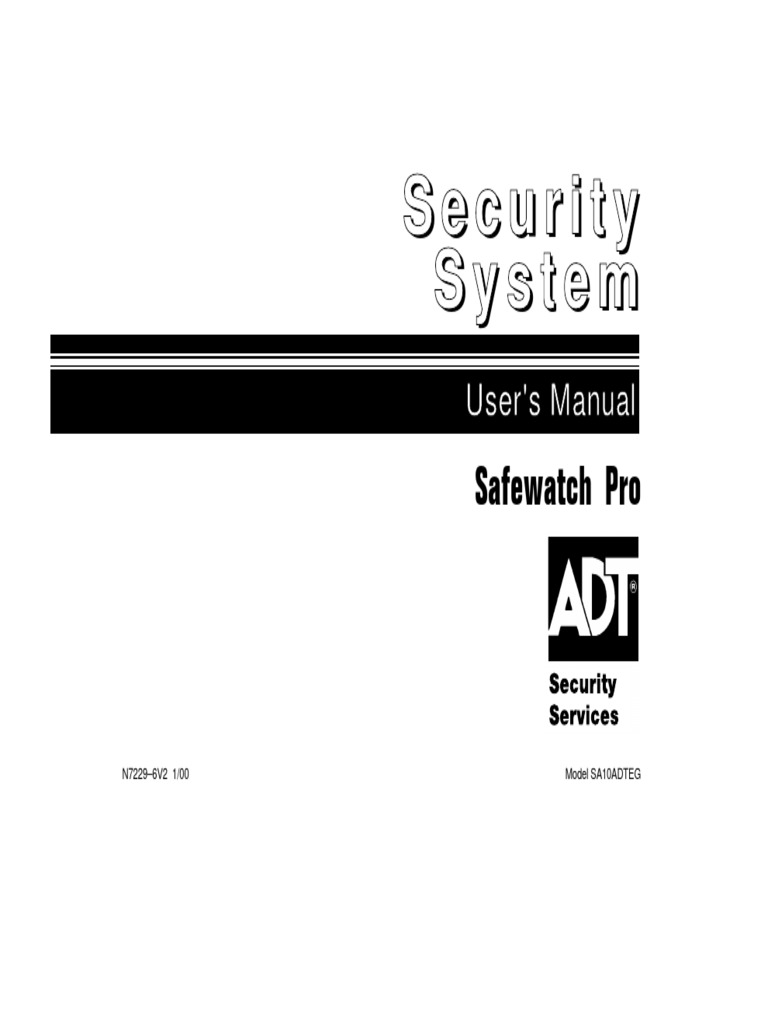 Safewatch Pro User Manual | PDF | Security Alarm | Telephone