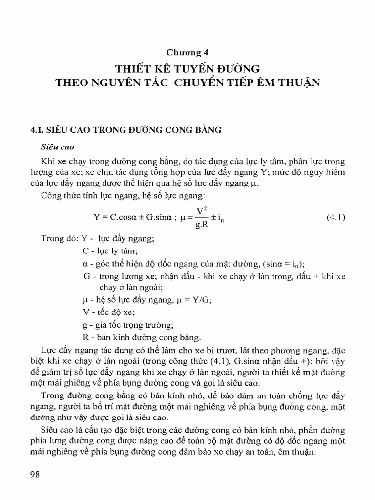 Thit Ke Tuyn DNG Theo Nguyen TC Chu | PDF