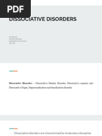 Des II Scoring Dissociative Experience Scale | PDF | Dissociation ...
