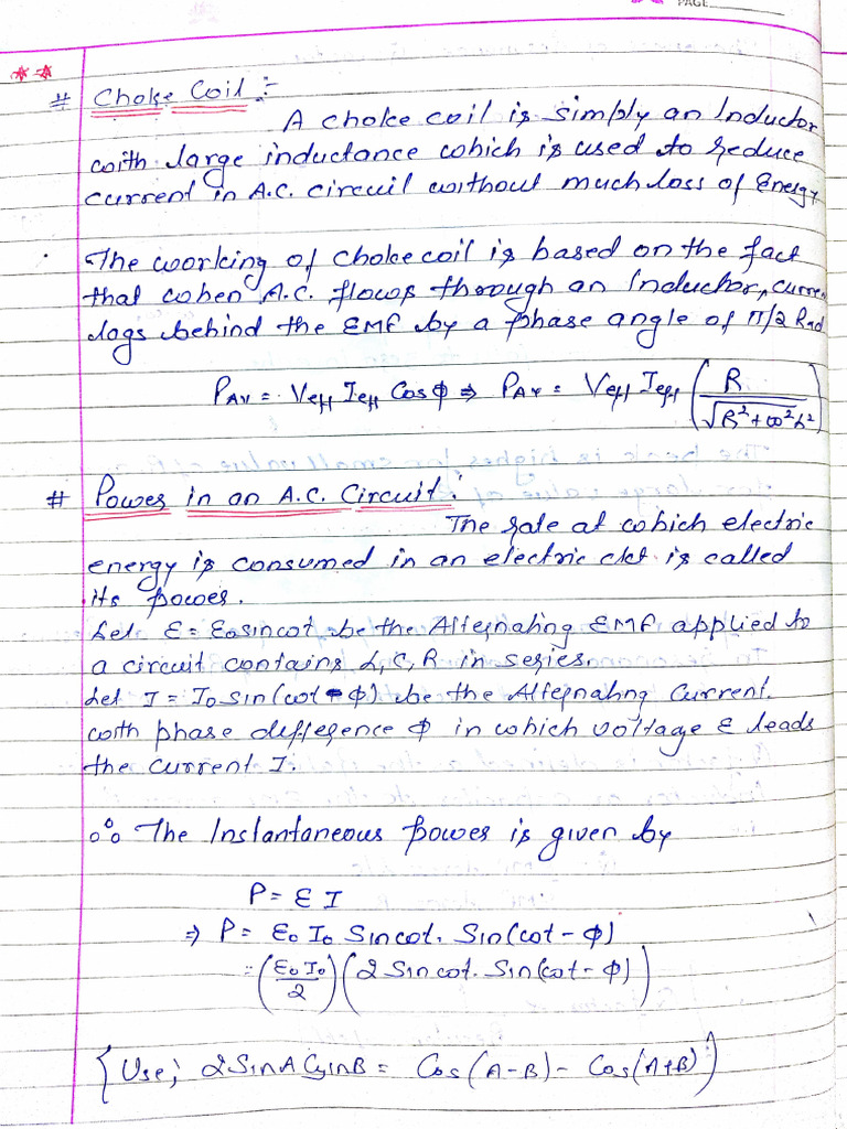 Alternating Current Part 2 Pdf