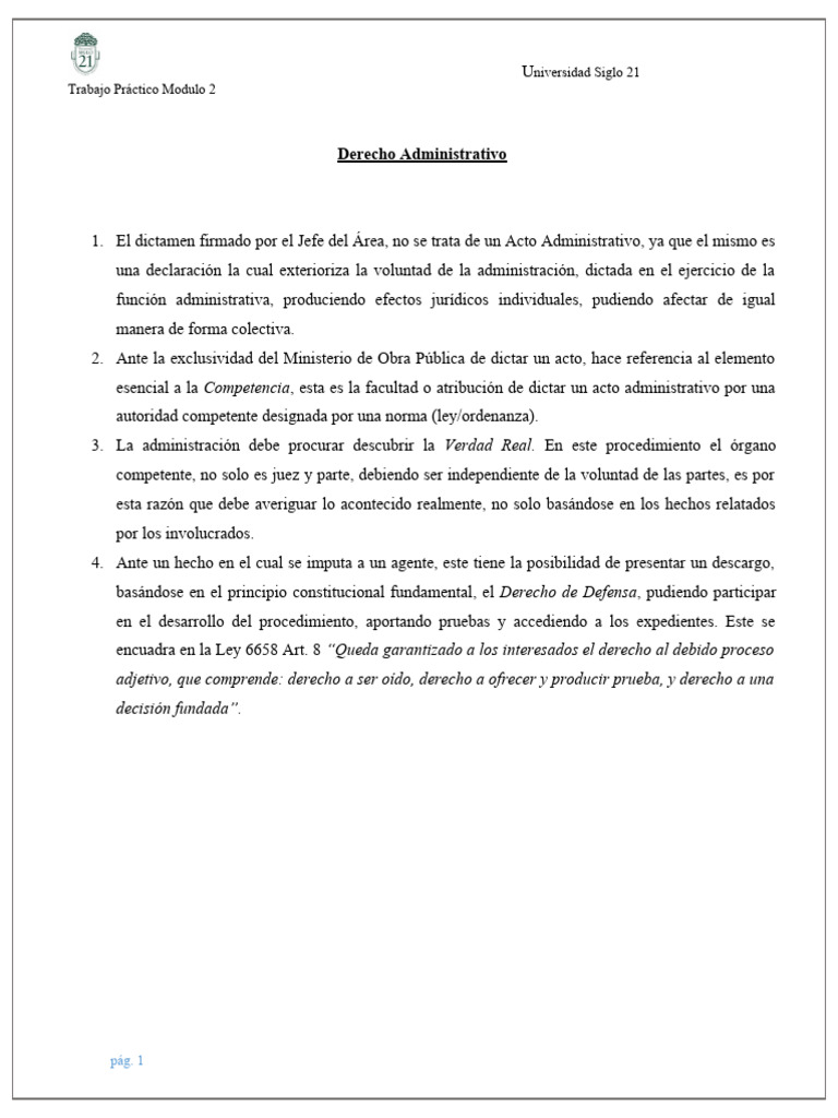 Adminitrativo Tp2 100 | PDF