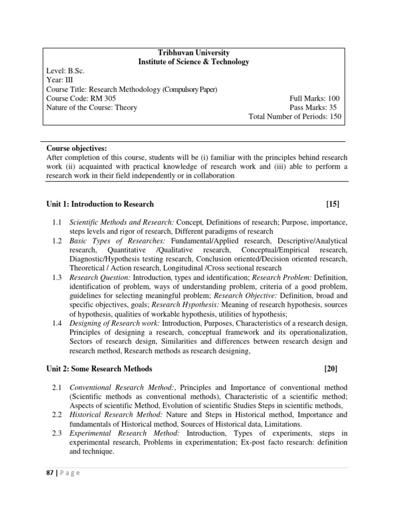 Research methodology | PDF | Sampling (Statistics) | Survey Methodology Research methodology | PDF | Sampling (Statistics) | Survey Methodology