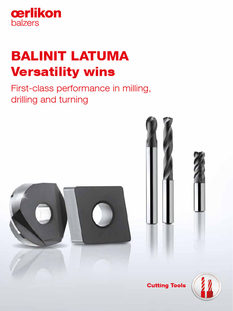 Hq126en Balinit-Latuma | PDF | Machining | Cast Iron