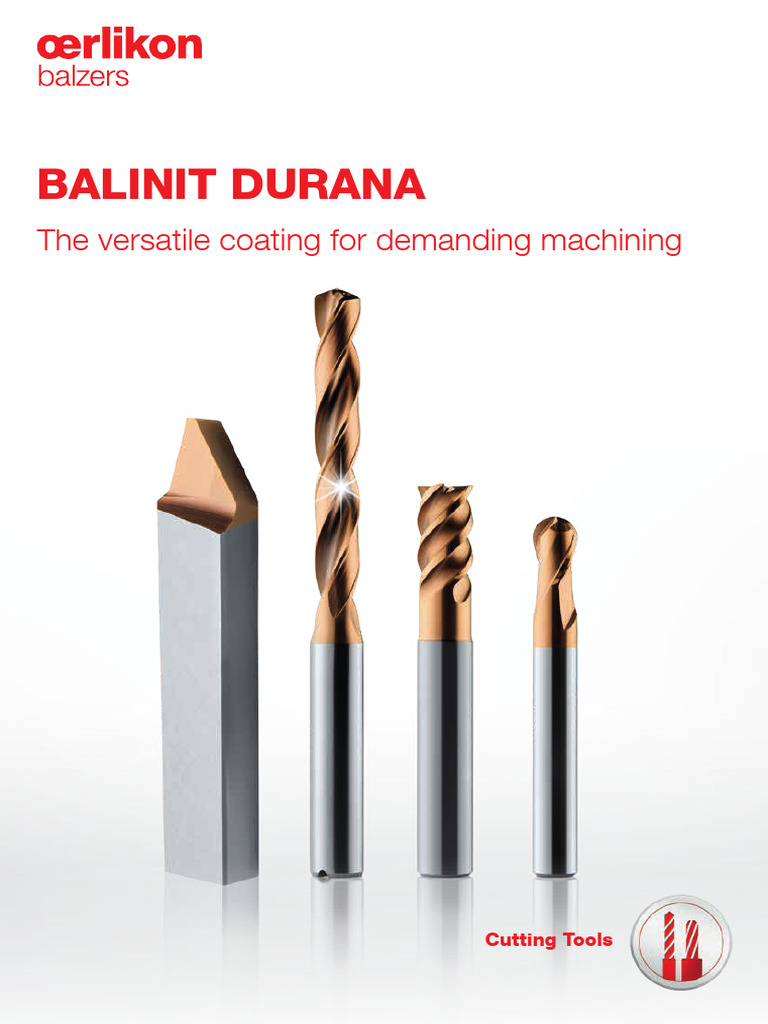 Hq276en Balinit Durana | PDF | Gear | Machining