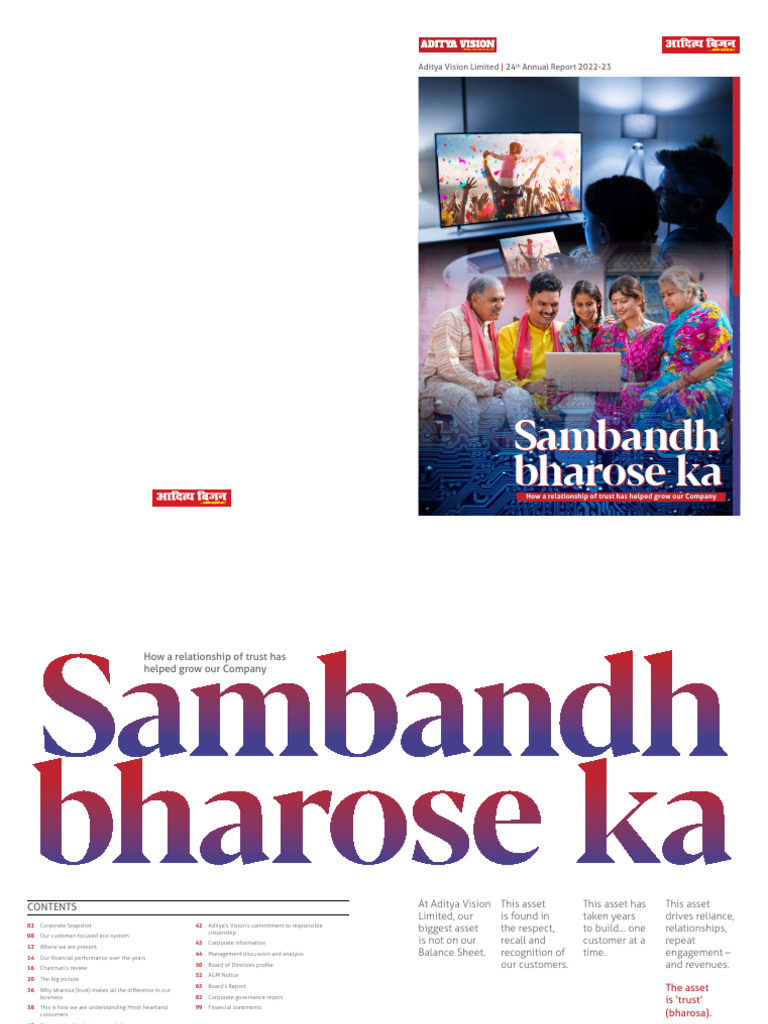 Aditya Vision c2c 26.07.23 - 1 | PDF | Retail | Brand