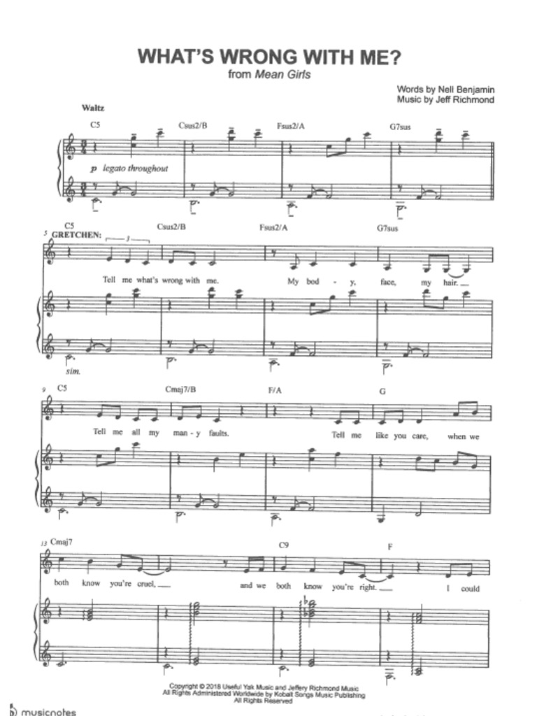 Whats Wrong With Me Mean Girls | PDF