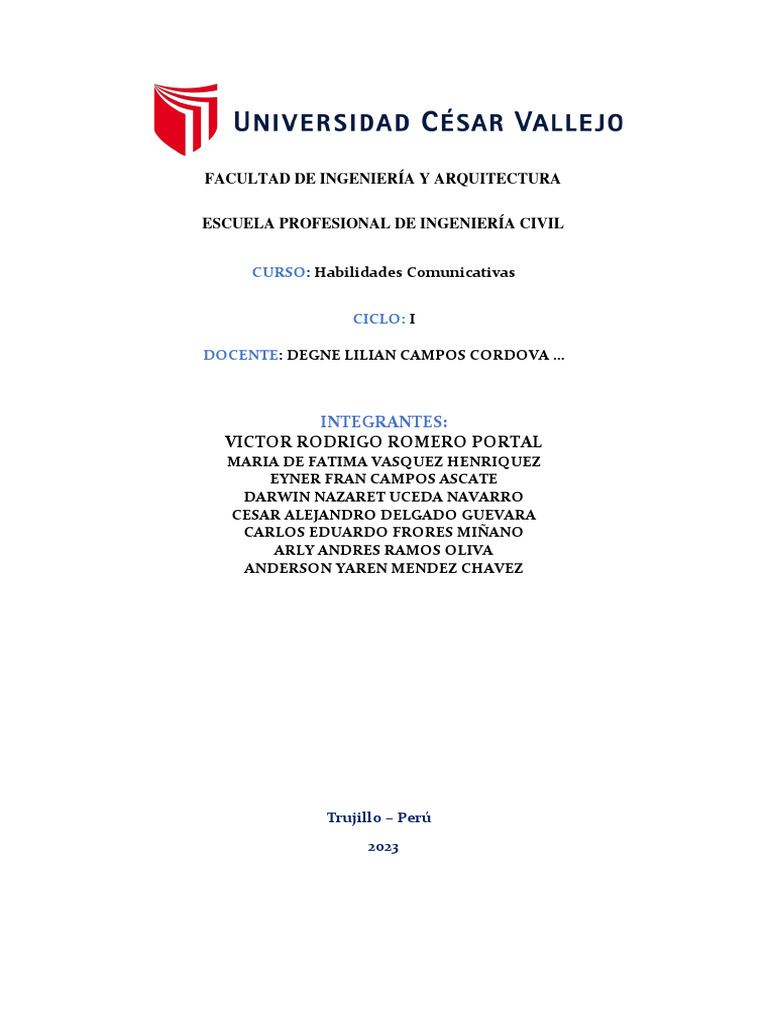 Caratula Ucv | PDF
