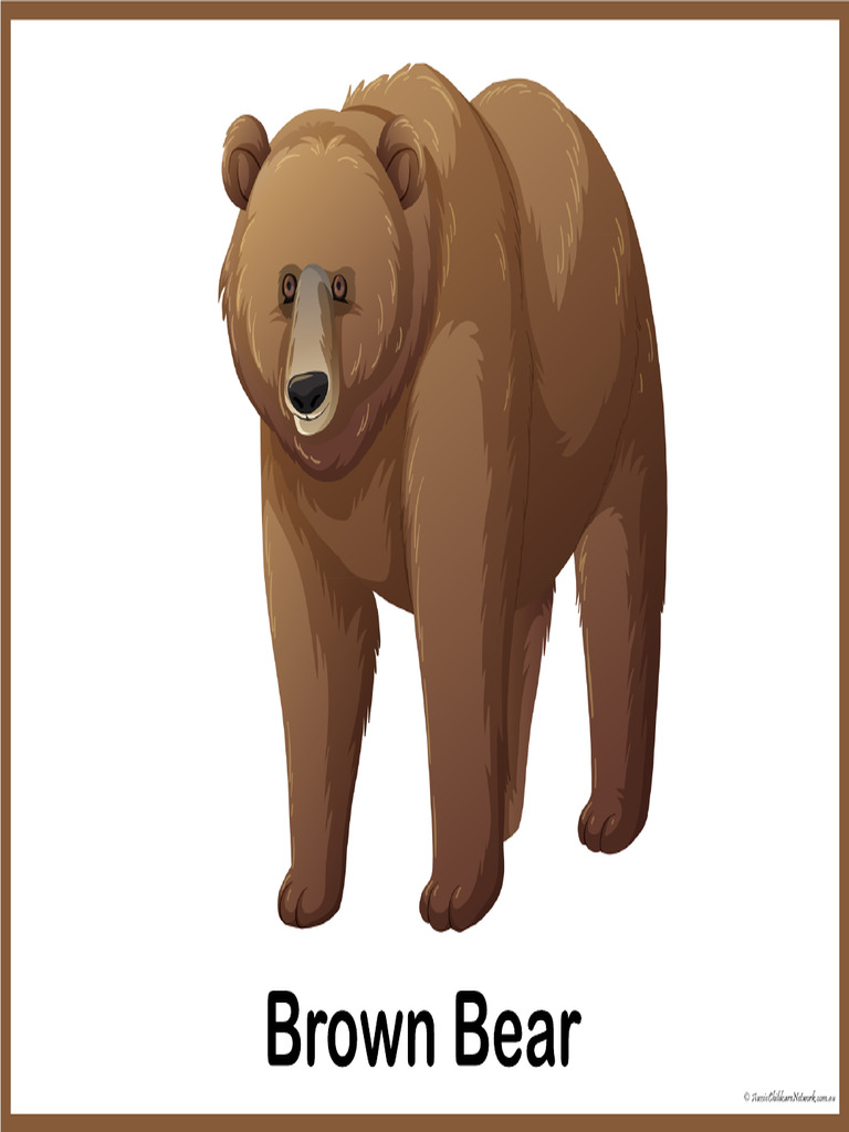 Brown Bear Story Posters 1 | PDF