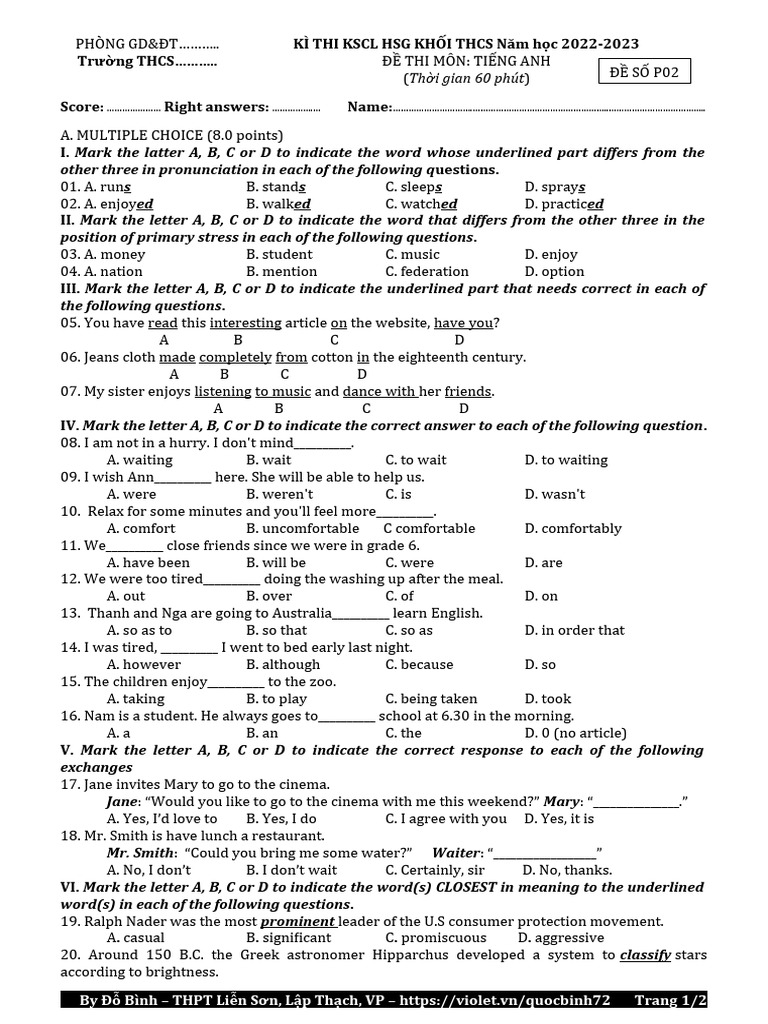 De Luyen Tap-7 | PDF | Australia | Sydney
