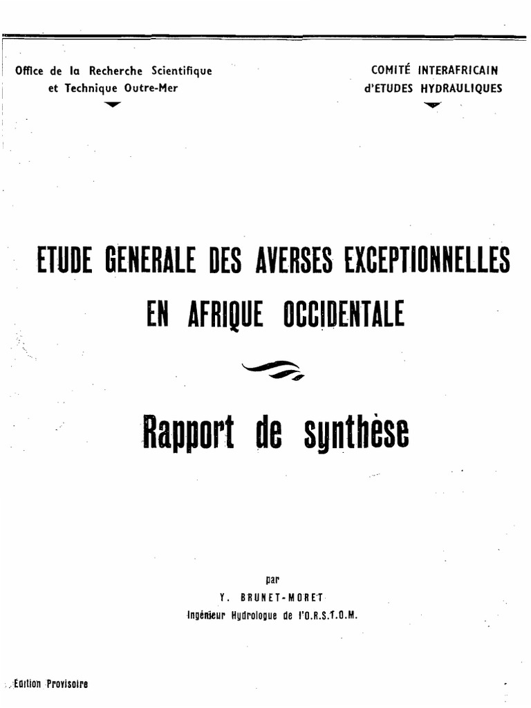 Etude Avers Exceptionnelles en Afrique Occidentale - Rapport de ...
