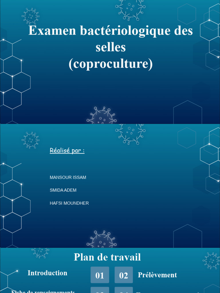 Examen bactériologique des selles | PDF | Microbiologie | Biologie