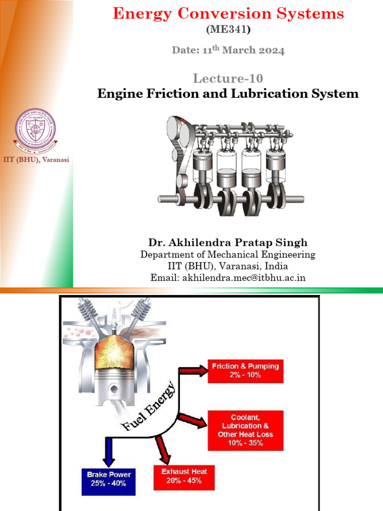 Notes 10 | PDF | Internal Combustion Engine | Friction
