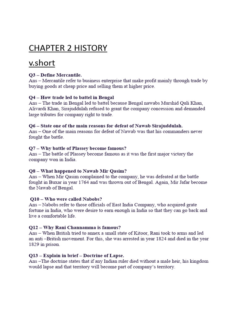 CHAPTER 2 HISTORY | PDF