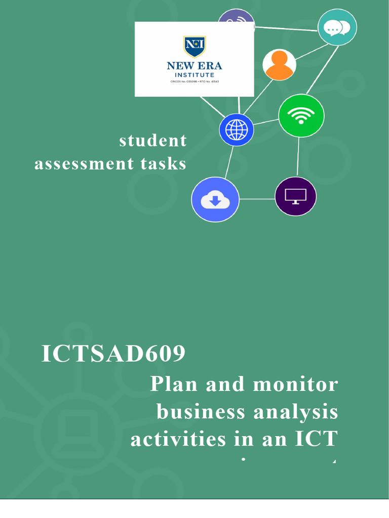 ICTSAD609 Student Assessment Tasks Project Portfolio V2.0 | PDF | Business Analysis | Project ...