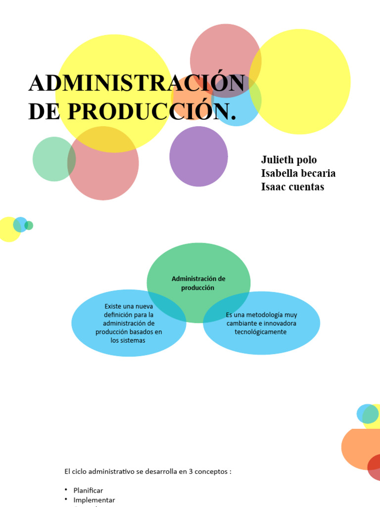 Administracion de Produccion | PDF | Business | Planificación