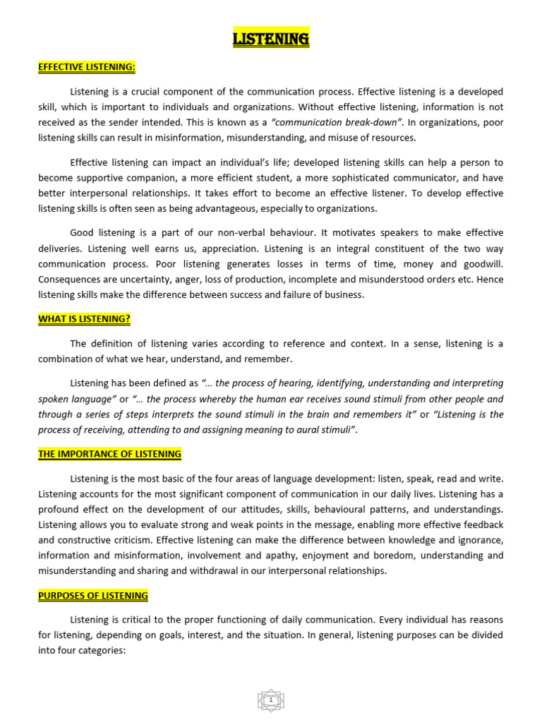 English Note | PDF | Reading Comprehension | Communication