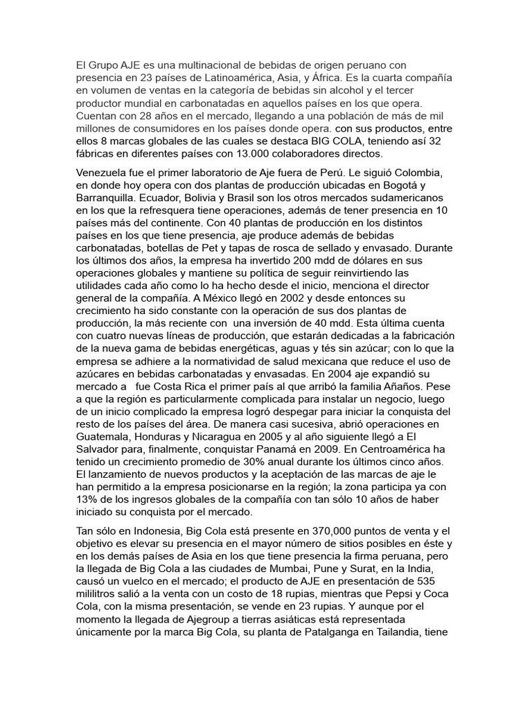 Aje | PDF | Economias