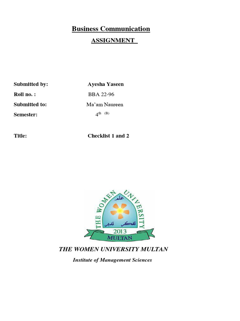 BC 2 Assign | PDF | Behavioural Sciences | Psychology