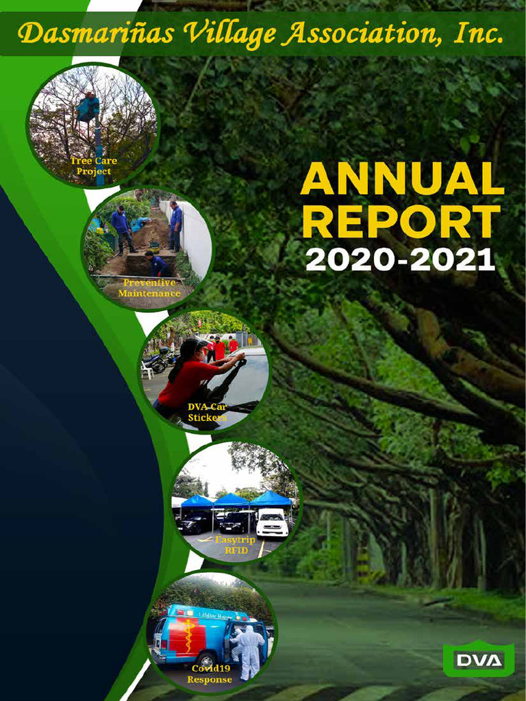 HOA Annual Report 2020 2021 | PDF | Board Of Directors