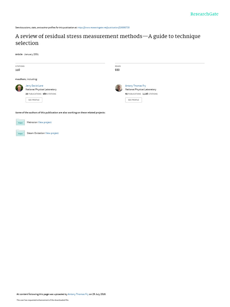 6 - A Review of Residual Stress Measurement Methods-A Guide To ...